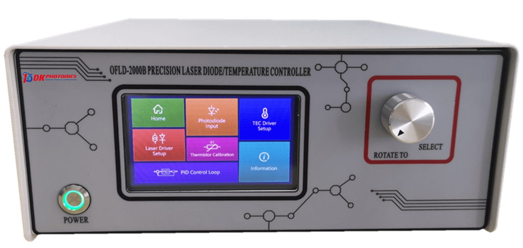 Combined Laser Diode and TEC Benchtop Controllers | DK- PHOTONICS